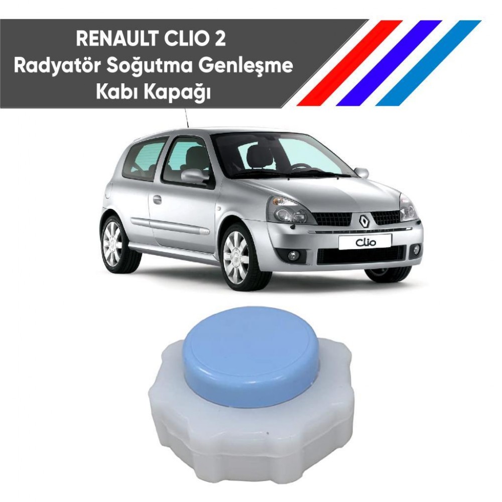 OTOZET Clio 2 Radyatör Ek Depo Kapağı Genleşme Kapağı 7700805032